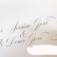 Printable Envelope Address Template | Print Your Own Calligraphy ...