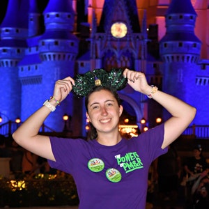 MICKEY Classic Blue Magical Mouse Ears With Puffy Ears Choose: Bow ...