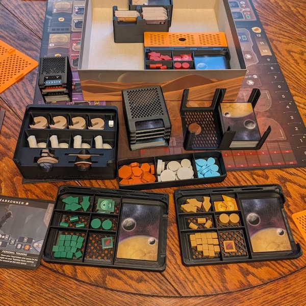 Dune Uprising and Bloodlines Expansion Board Game Insert Trays. Works ...