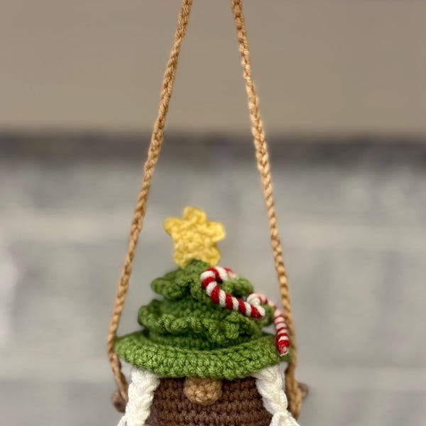 Christmas Cheer Swing Crochet Patterns Bundle, Christnmas Car Hanging ...