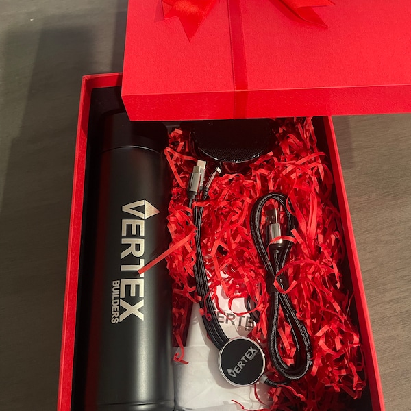 Personalized Corporate Logo Gift Box, Custom Company Client Gift Box ...