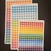 Date Dot Planner Stickers - Date Dot Sticker - Date Stickers - Happy ...