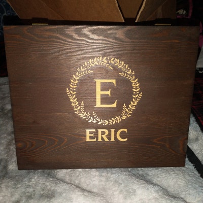 Personalized Wooden Gift Box, Engraved Name Box, Wooden Keepsake Box ...