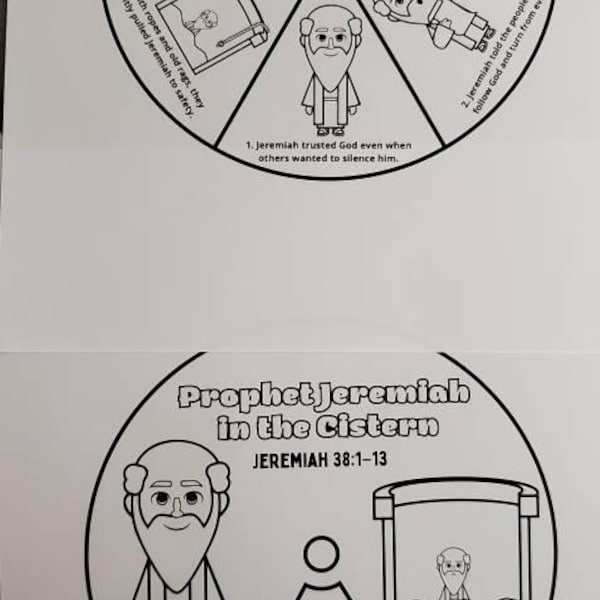 Lazarus and the Rich Man Bible Coloring Cube | Luke 16 Parable Craft ...