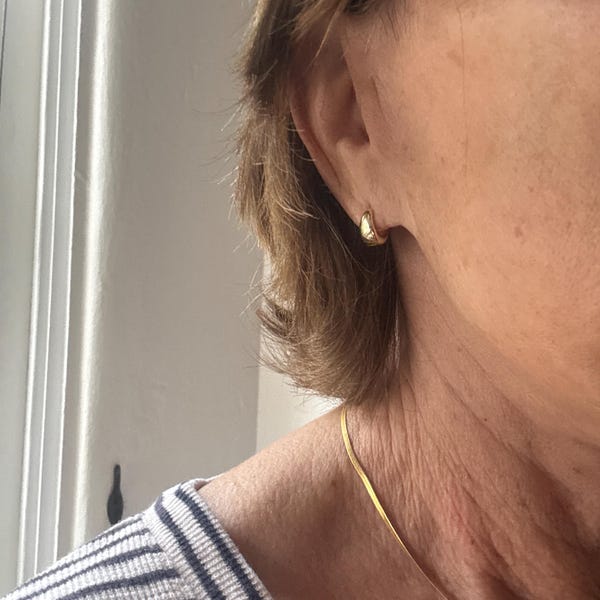 Huggie Hoops / Tiny Gold Hoops / Small Hoops / Sleeper Earrings ...