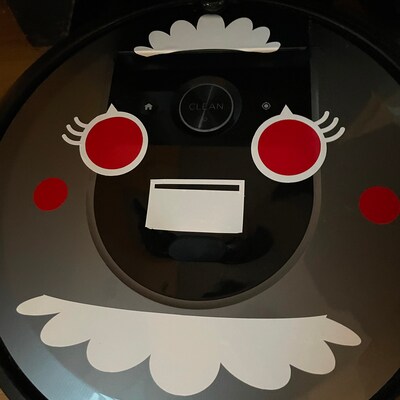 Original Deluxe Rosie the Robot Face Decals for Your Robotic Floor ...