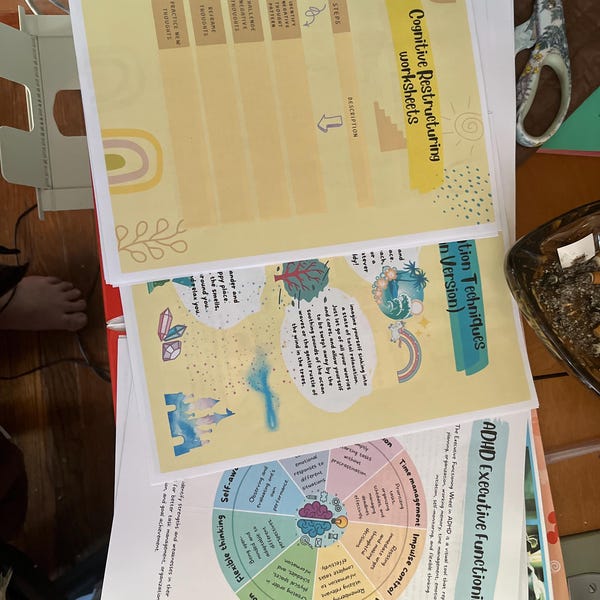 OCD Worksheets, OCD Workbook, ERP Exposure and Response Prevention, Ocd ...