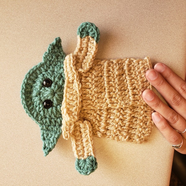 CROCHET PATTERN- Baby Green Alien Applique - Etsy