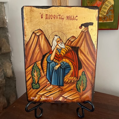 Saint Penelope Η Αγία Πηνελόπη Hand Painted Greek Orthodox - Etsy