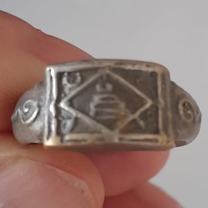 Gold Hindu God Ganesh Magic Ring From Deva Holy Place / Powerful Lucky ...