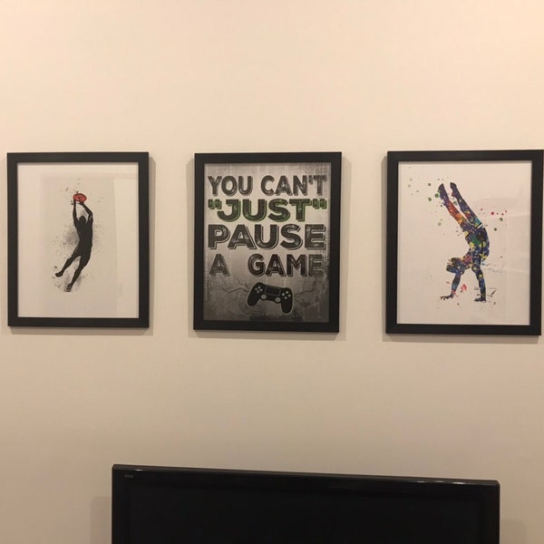 AFL PRINTABLE Wall Art - Digital Download Print - Australian Football ...