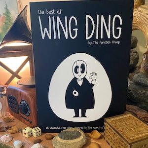 WING DING Button Badges Set of 4 1 - Etsy