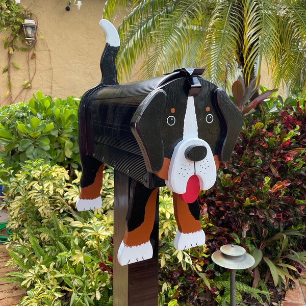 Dog Mailboxes - Bernese Mailbox - Etsy