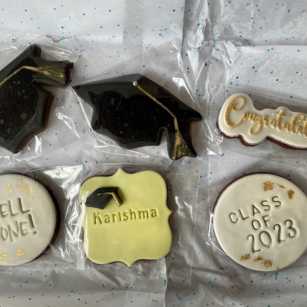 Personalised Graduation Biscuits/ Graduation Cookies/ Graduation Gift ...