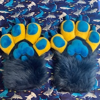 Puffy 4 Fingered Mochi Paw Digital Pattern (PDF DOWNLOAD) - Etsy UK