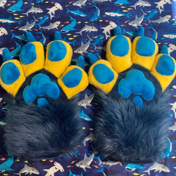 Puffy 4 Fingered Mochi Paw Digital Pattern (PDF DOWNLOAD) - Etsy