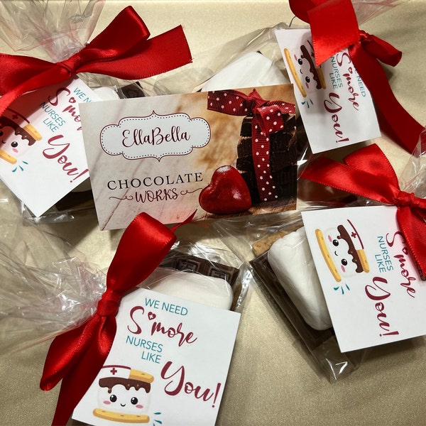 Printable We Need S'more Nurses Like You Tags, Happy Emergency Nurses ...