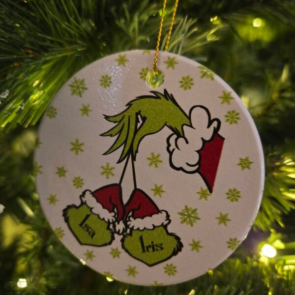 Merry Grinchmas, Coir Doormat, Funny Mat, Grinch Doormat, Christmas ...