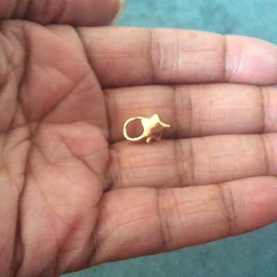 Mini Star Clasp Wholesale Lobster Clasp 24k Gold Filled End Clasp ...