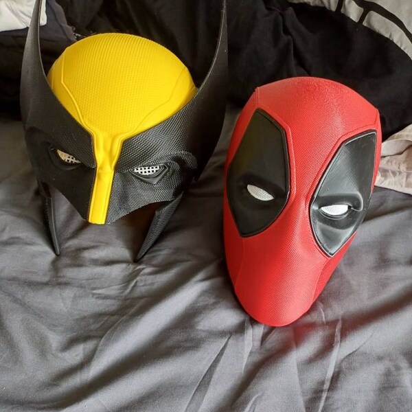 Custom 3D Printed Cosplay Masks & Props – Deadpool, Marvel, Superhero ...