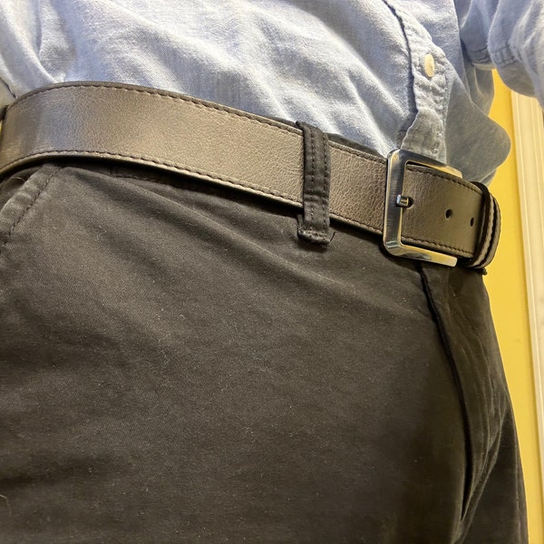 Personalized Handmade Belt for Dad, Valentines Day Gift for Him, Gift ...