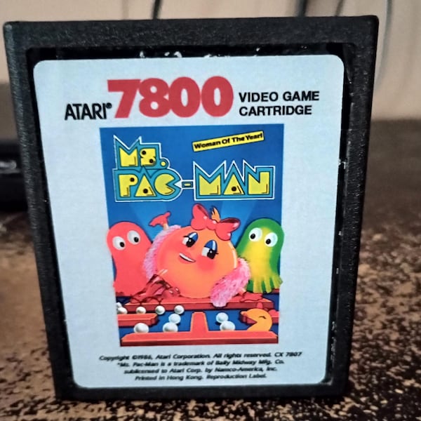 Atari 2600 (coleco) Replacement Game Cartridge Labels - Etsy
