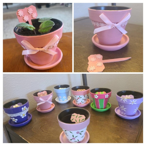 Spongebob Pineapple House Hand-painted Terracotta Pot|indoor Planter ...