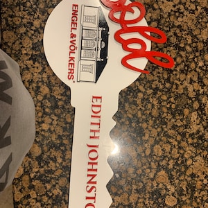 Realtor Key Sign Add-ons - Etsy