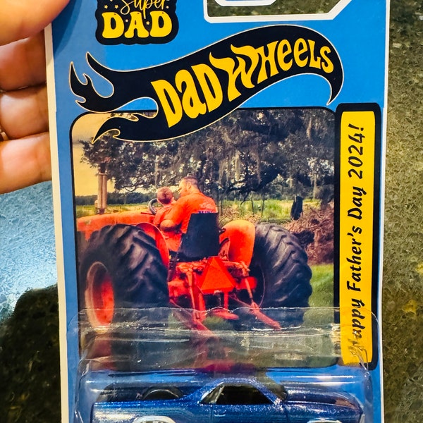 Race Car Fathers Day / Hot Wheels Personalized /thanks for Ricing Over ...