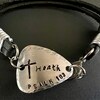 Handstamped Scripture Necklace, Isaiah 41:10, Bible Quote Jewelry ...