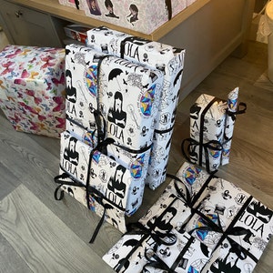 Wednesday Addams Banner Wednesday Addams Birthday Paper - Etsy UK