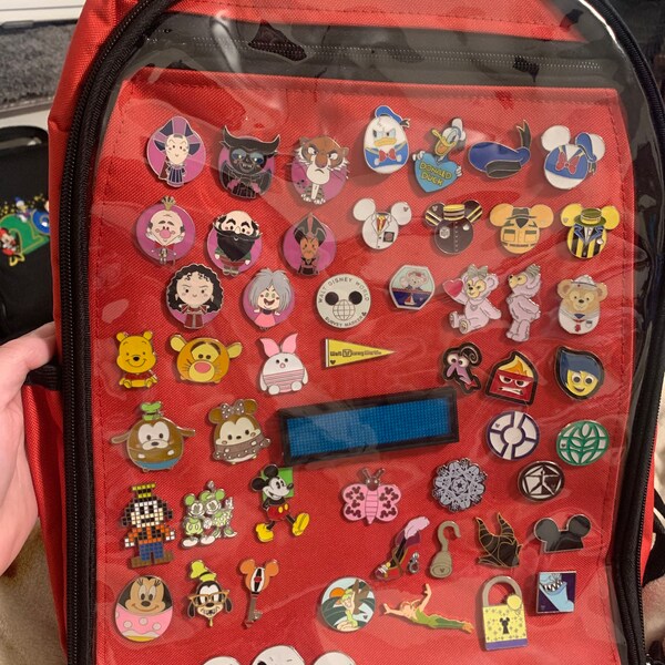 The Showcase 3.0 Ita Bag, Pin Display Bag, Clear Pocket Display ...