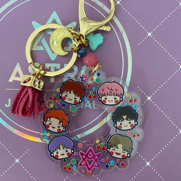 ASTRO Keychain / Key Ring / Astro Charm / Kpop Key Chain / Astro Kpop ...