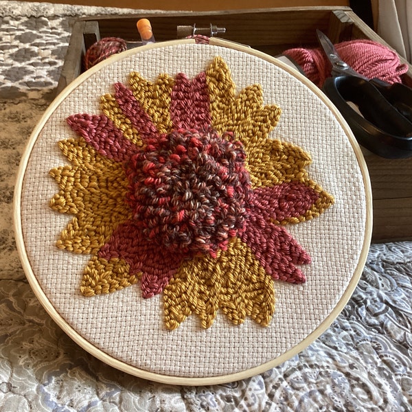 Cherry Stems Punch Needle Pattern Punch Needle PDF Pattern for ...