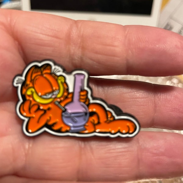 Cartoon Cat Enamel Lapel Hat Pin - Etsy