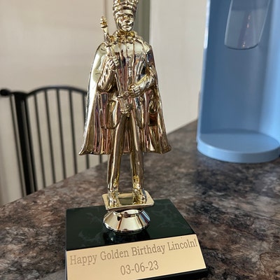 Prom King or Prom Queen Trophy. Beauty Pageant Award. Free Custom ...