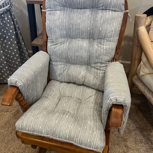 Wingback Rocker Replacement Cushions / Canadian Rocker Cushions ...