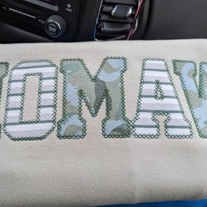 Mama Embroidered Baby Outfit Memory Applique Sweatshirt Simple Mama ...