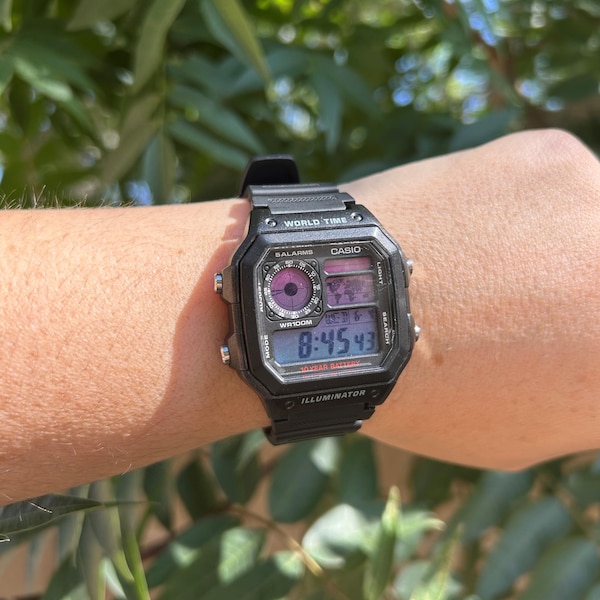 Casio AE-1200 Gradient Filter Screen - Etsy