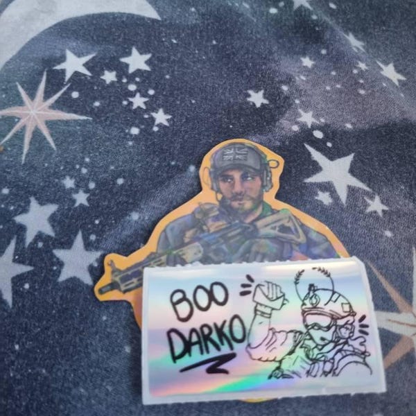 FPS Military Characters INSPIRED Stickers! Holographic Finish Stickers ...