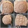 Daisy Square Bonnet Crochet Pattern - Etsy