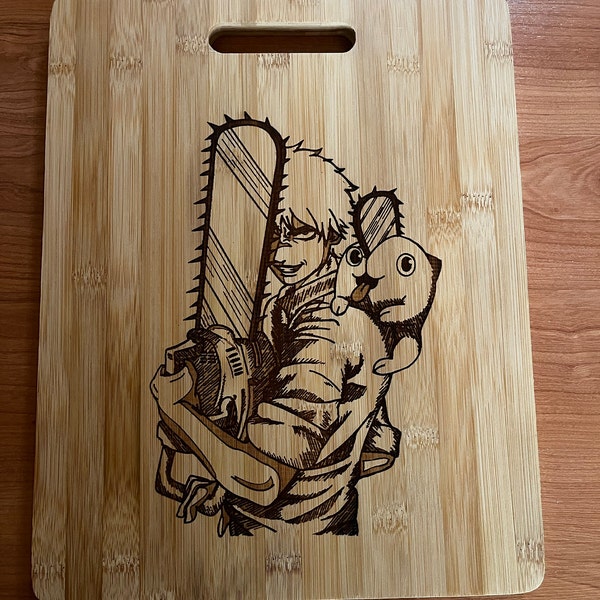 Anime Cutting Board - Etsy
