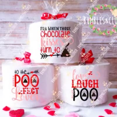 Valentines Day Tp Svg Toilet Paper SVG Bundle, DXF, EPS, Png Files for ...
