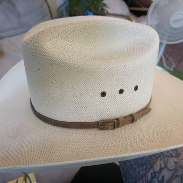 Beautiful Genuine Spotted Cowhide Hat Hanger -- Cowboy Western Fedora ...