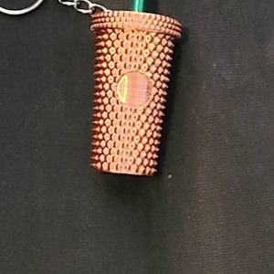 Starbucks Inspired Mini Tumbler Keychains Starbucks Cup Keychain ...