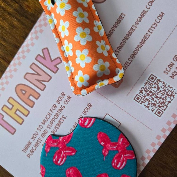 Cat Chapstick Holder, Boba Tea Lipbalm Holder, Cute Kawaii Kitty ...