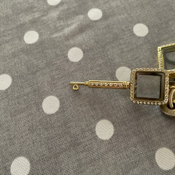 51x28mm Rectangle Shaped Floating Glass Locket ,floating Locket Pendant ...