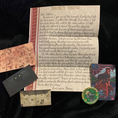 Custom Letter From Nancy Drew - Etsy