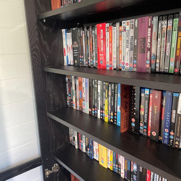 Dvd Dividers, Book Dividers,book Dividers Wood, Book Genre Separators ...