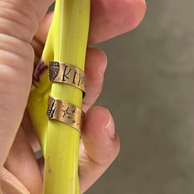 Pi Ring Hand Stamped Math or Science Teacher Gift - Etsy